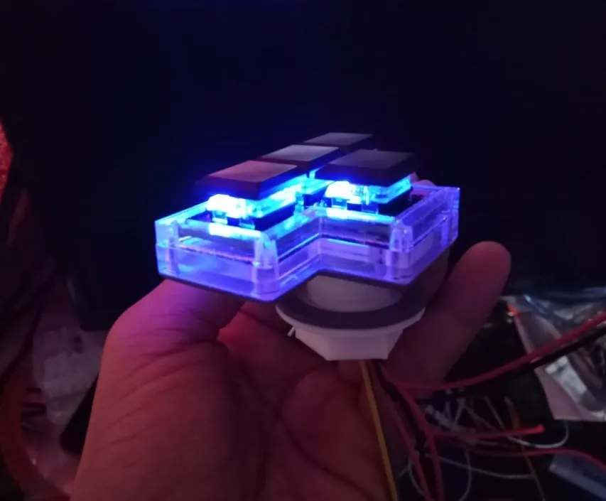 5 Pin LED MixBOX WASD Keys UGRL for Arcade Stick Replacement Convert ...