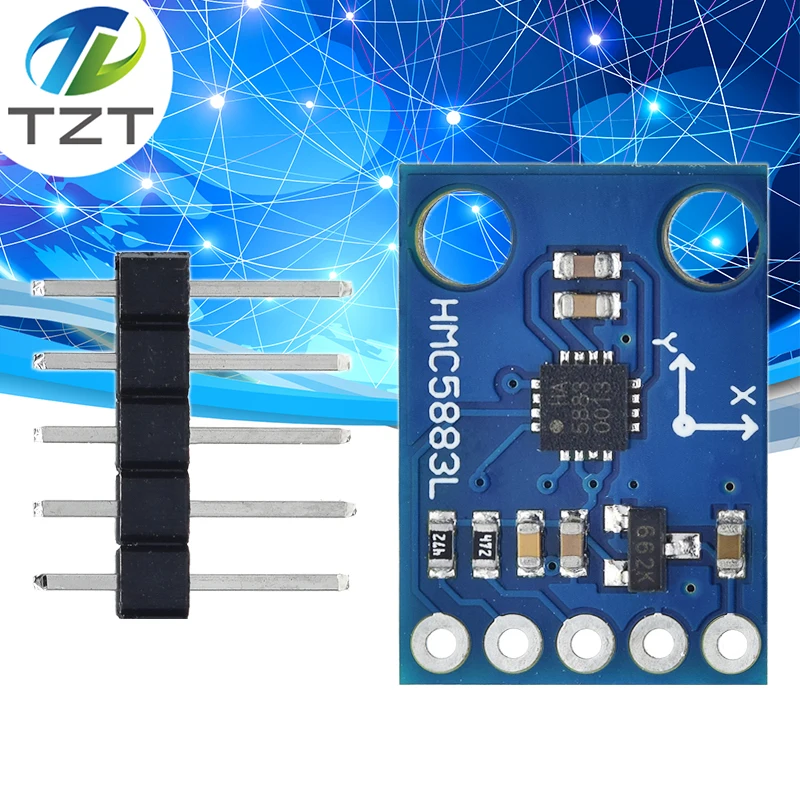 GY-273-3V-5V-HMC5883L-Triple-Axis-Compass-Magnetometer-Sensor-Module ...