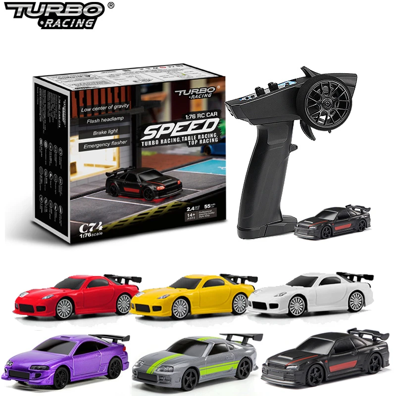 Turbo Racing 1:76 C74 C73 C72 C71 On Road RC Car Radio Full ...