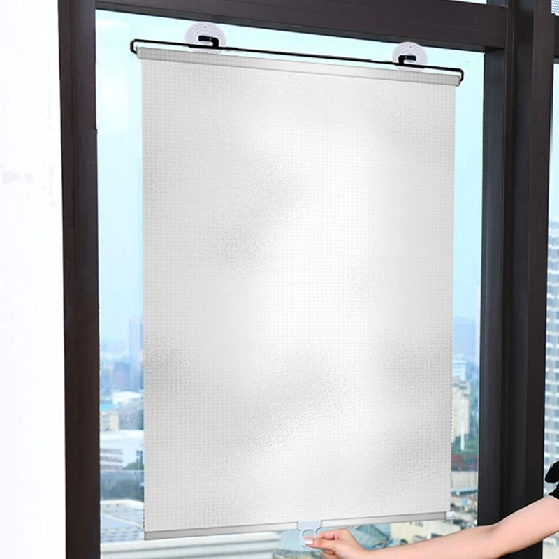 Home Office Curtains Side Window Parasol Retractable Curtain Anti ...