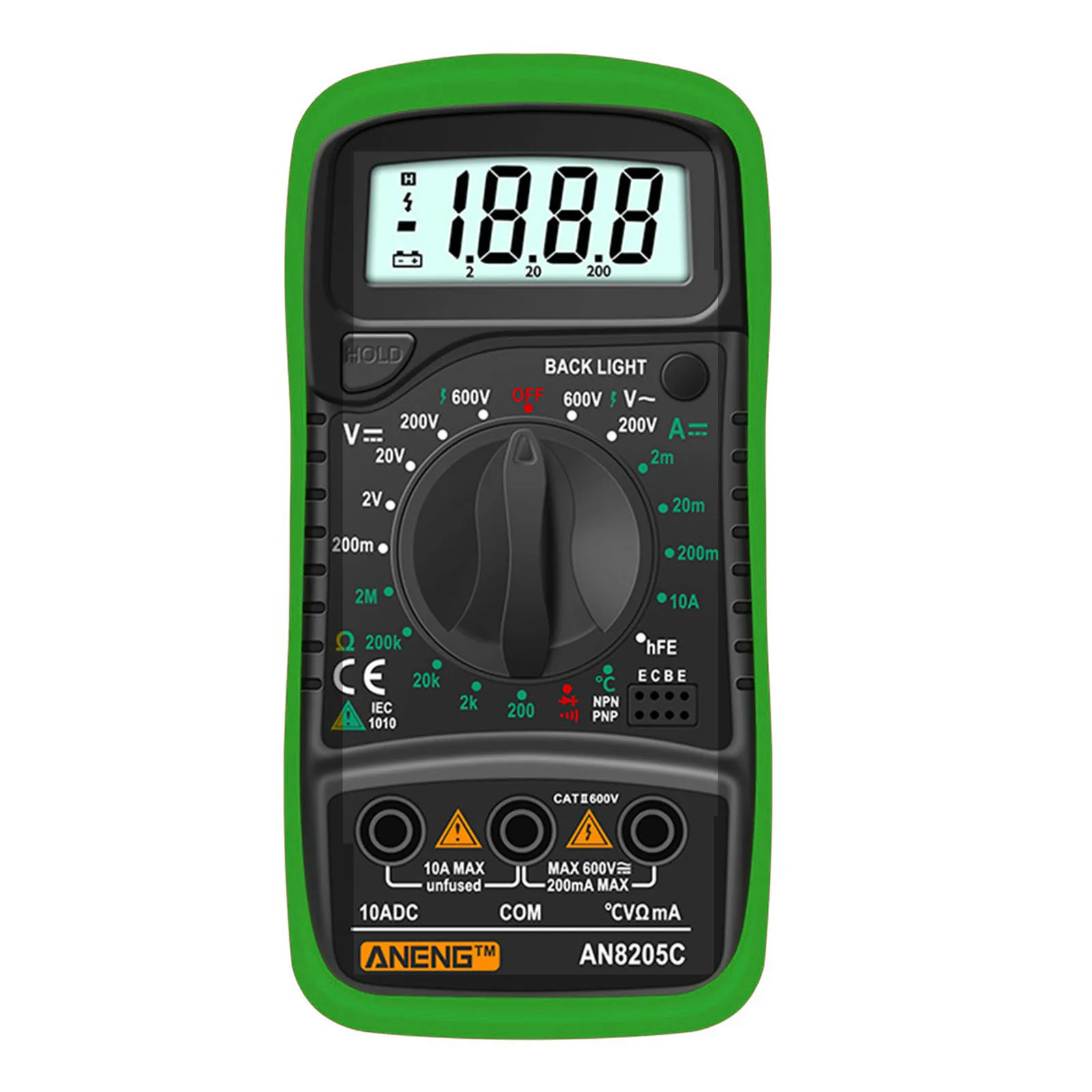 ANENG-AN8205C-Multifunctional-Digital-Multimeter-Voltage-Current-Meter ...