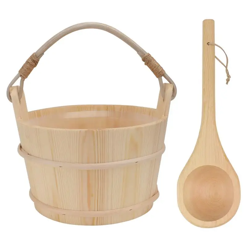Bathing-Barrel-With-Ladle-Spoon-Sauna-Barrel-Wood-Barrel-Japanese ...
