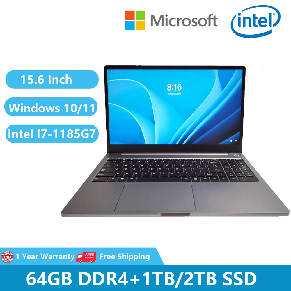 2022-Metal-Gaming-Notebooks-Win11-11th-Generation-Laptops-15-6-Intel ...