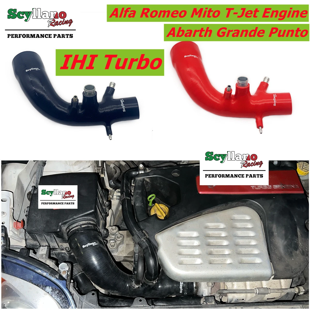 IHI Turbo Intake Silicone Hose Air Box To Turbo For Alfa Romeo Mito Abarth Grande Punto Fiat Linea Turbojet 16V T Jet Engine