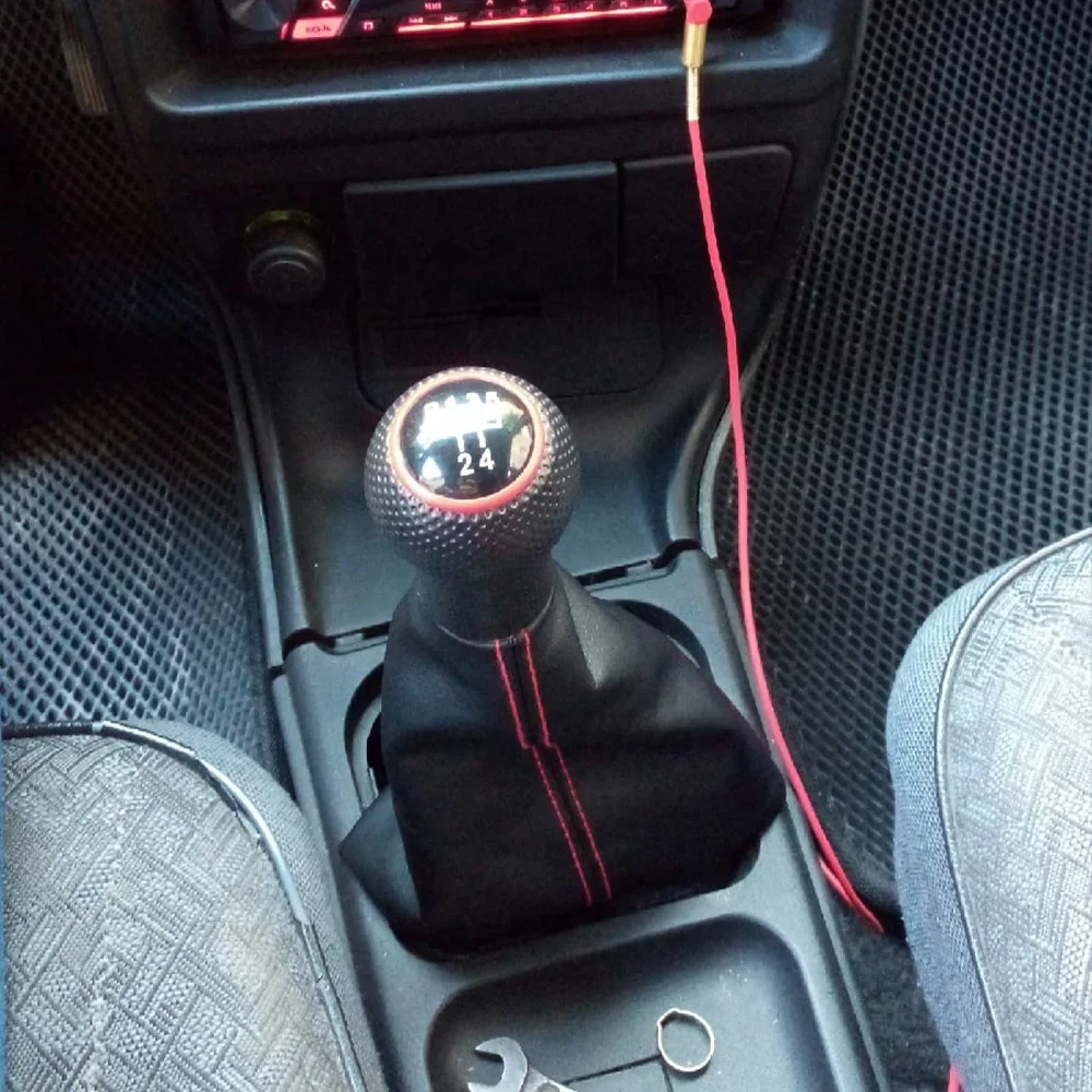 5-6-Speed-12mm-Shift-Knob-Lever-Shifter-Guard-Shift-Head-for-Volkswagen ...