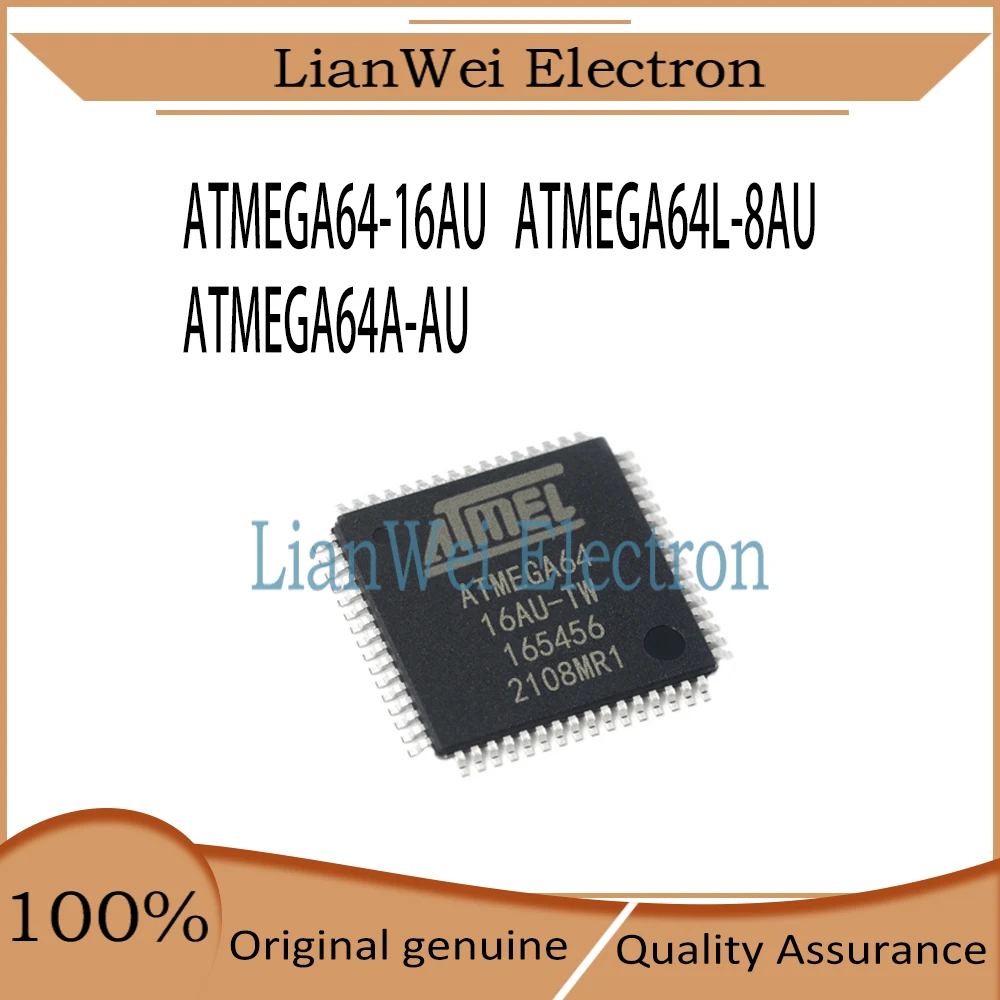 ATMEGA64-16AU-ATMEGA64A-AU-ATMEGA64L-8AU-ATMEGA64-ATMEGA64A-ATMEGA64L-ATMEGA-IC-MCU-Chipset-TQFP ...