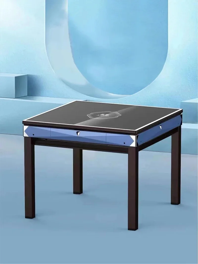 Advanced-Tempered-Glass-Dining-Table-Silence-Automatic-Shuffling ...