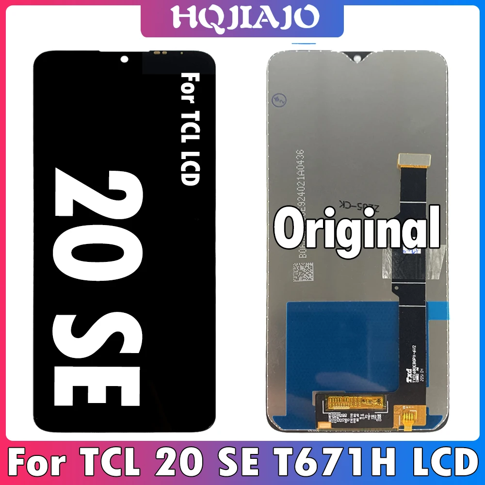 Original 6.82" For TCL 20 SE LCD T671H T671F Display Touch Screen ...