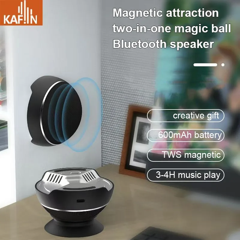 Mini Portable Spherical Detachable Subwoofer Wireless Bluetooth Speaker ...