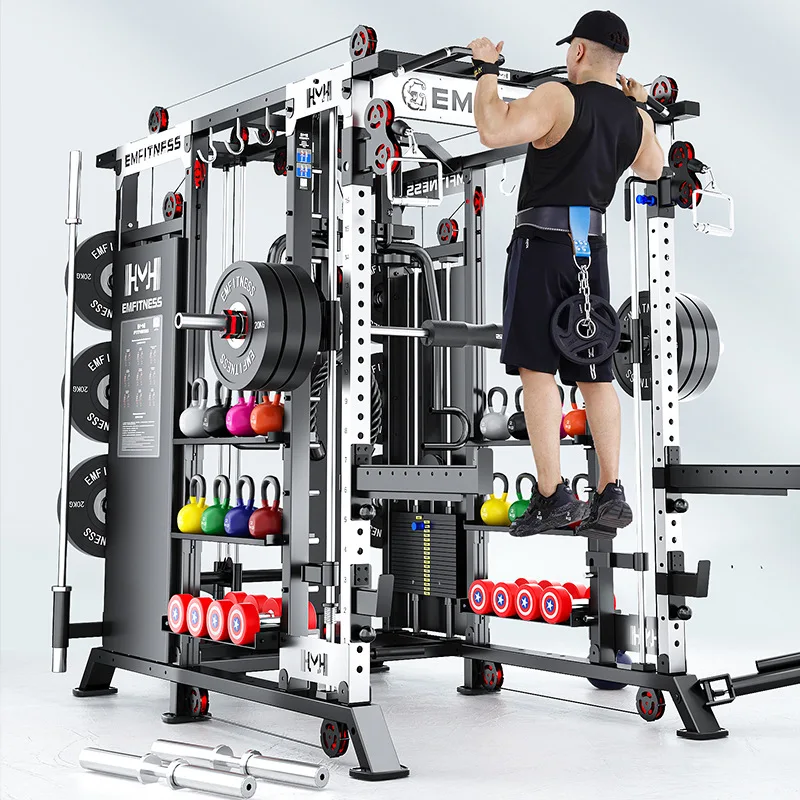P-rtico-Multi-Funcional-Smith-Machine-Equipamento-de-Treinamento ...