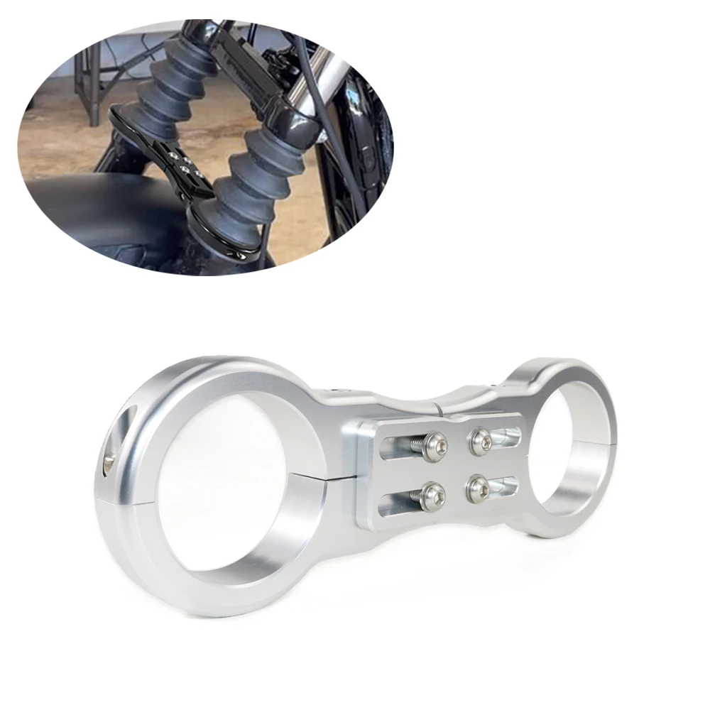Motorcycle-CNC-Front-Fork-Brace-Bracket-Aftermarket-Fit-For-Harley-39mm ...