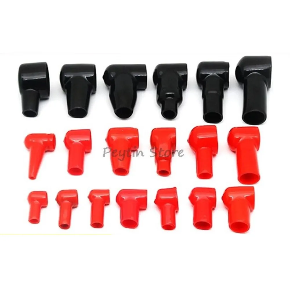 10Pcs-Battery-Terminal-Insulating-Cap-Wiring-Clip-Cap-Pipe-Type-Battery ...