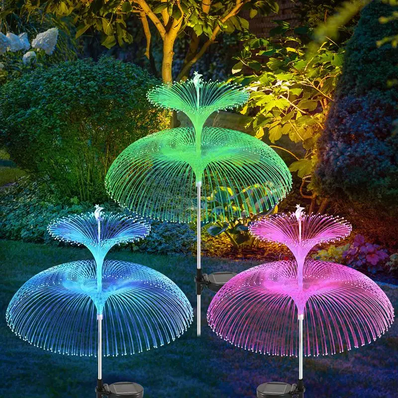 Solar-Fiber-Optic-Jellyfish-lights-Outdoor-Waterproof-7-Colors-Changing ...