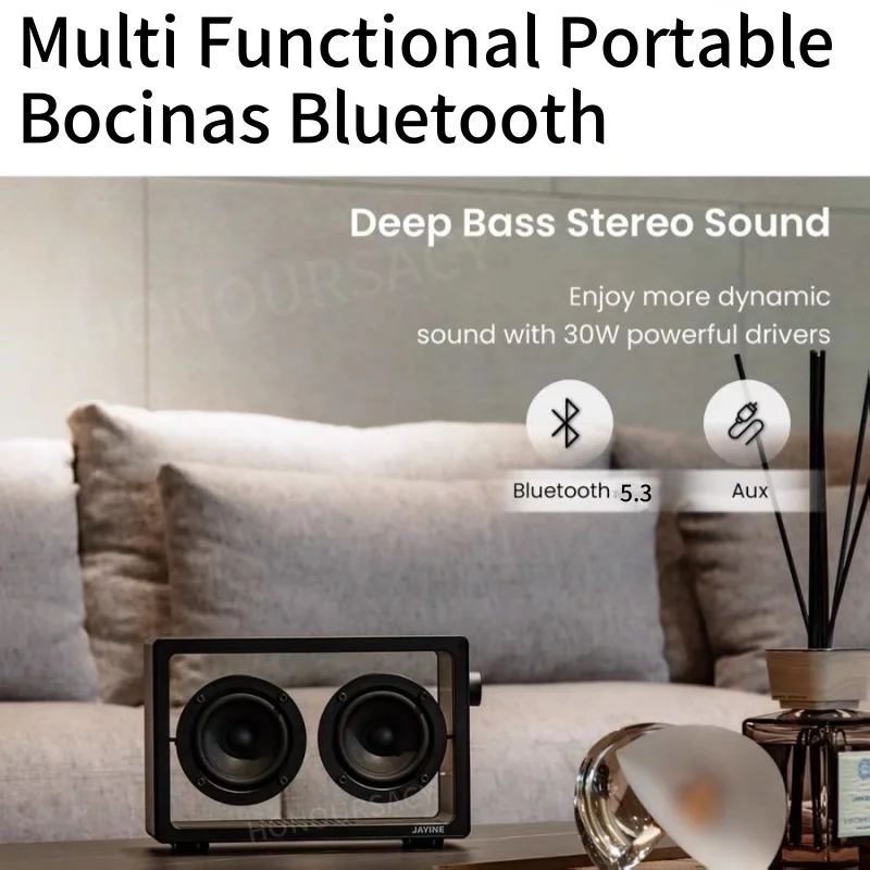 Boom-Box-Portable-Audience-Bluetooth-Speaker-High-Power-Subwoofer ...