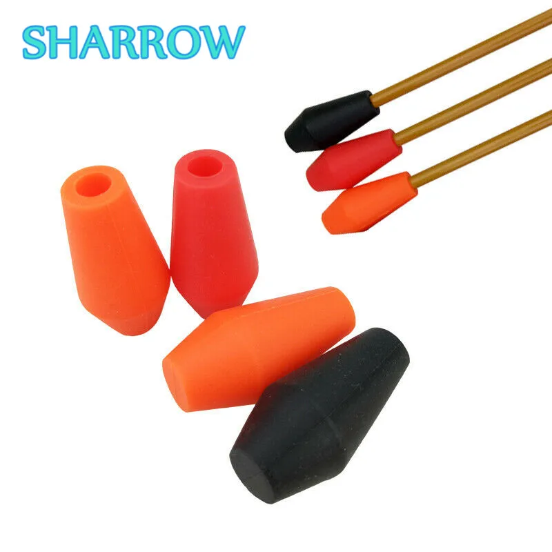 12Pcs-Archery-Soft-Rubber-Arrowhead-Rubber-Arrow-Tips-Fit-6mm-8mm-Arrow ...