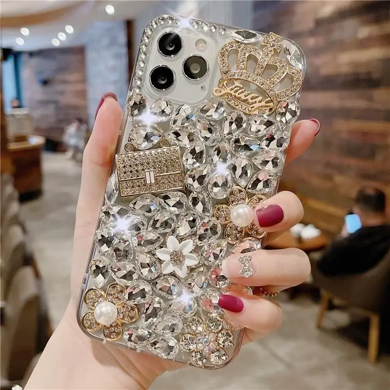 Rhinestone phone case store