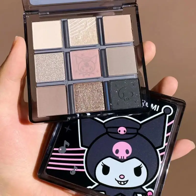 New-Sanrioed-Makeup-9-Colors-Kuromi-Eyeshadow-Palette-Cute-Melody ...