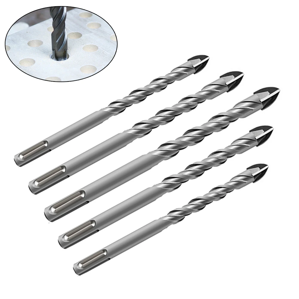 Drill-Kit-Tools-Tile-Porcelain-Drill-Bit-SDS-PLUS-Shank-Carbide-Drill ...