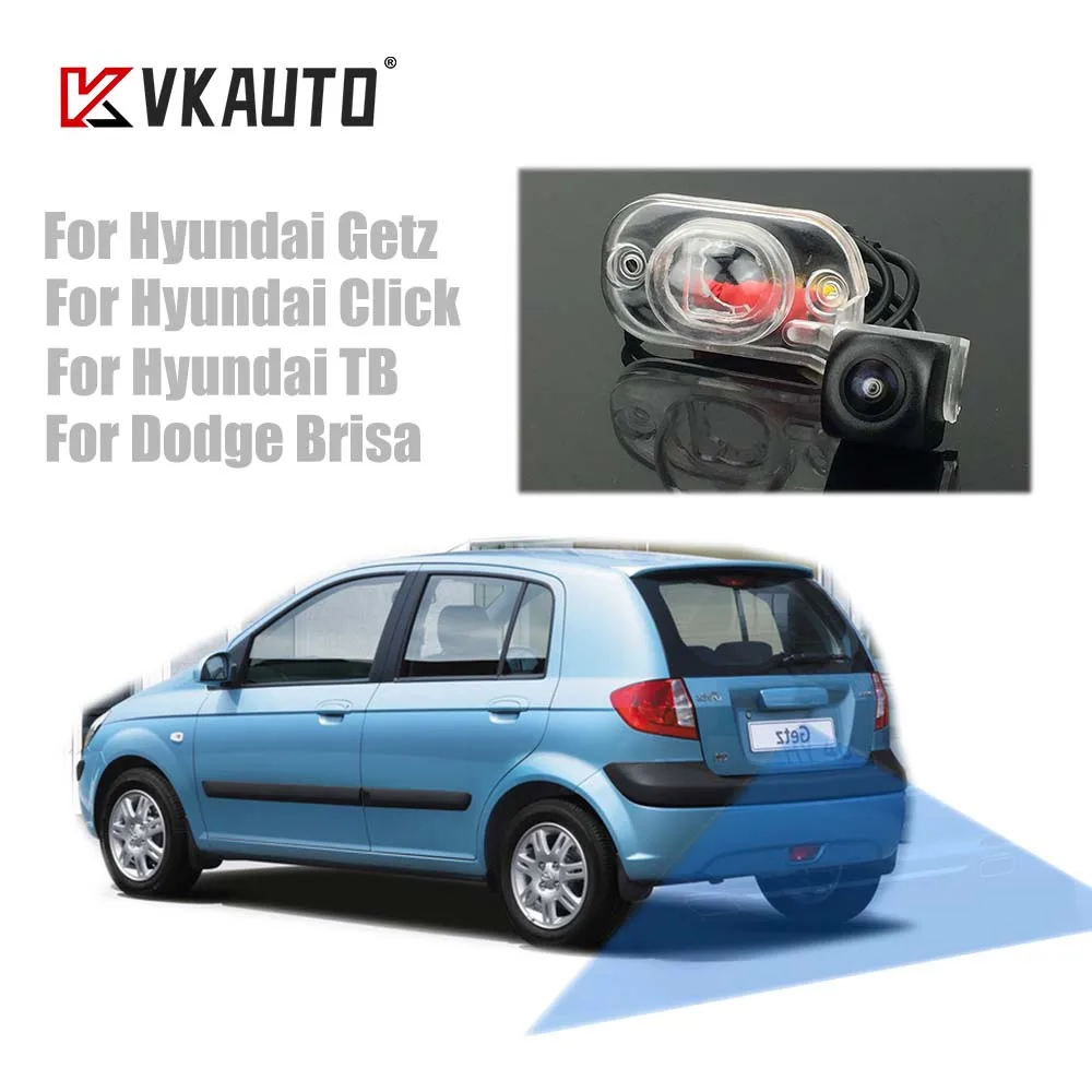 VKAUTO-Fish-Eye-Rear-View-Camera-For-Hyundai-Getz-Prime-Click-TB-Dodge ...