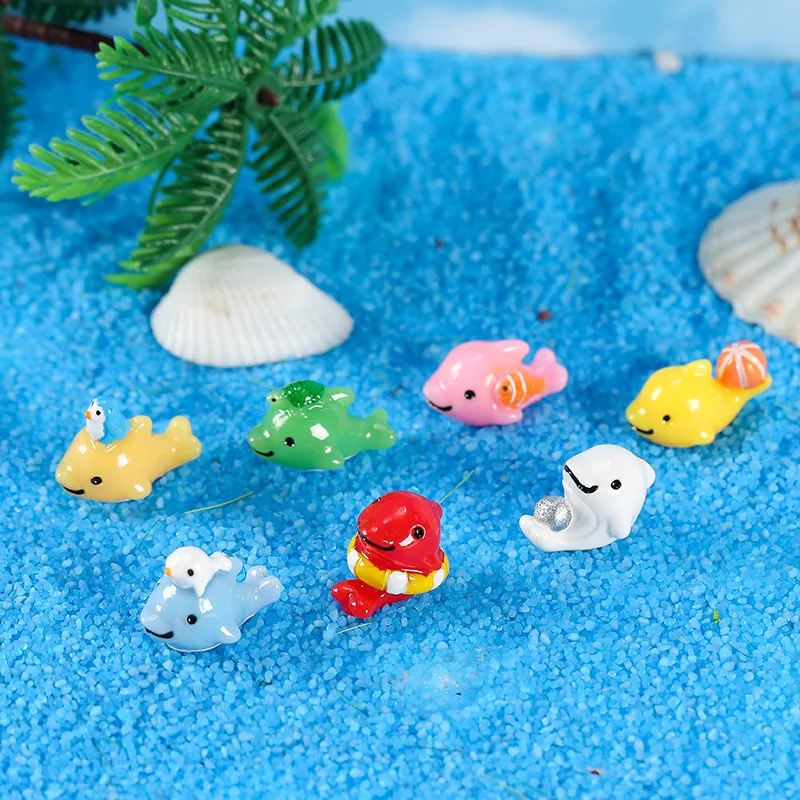 7-Pcs-Mini-simulation-marine-animal-dolphin-aquarium-decoration-small ...