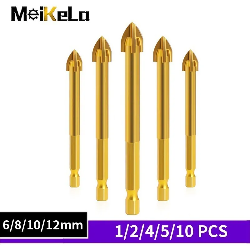 Meikela-Ceramic-tile-Drilling-bit-Glass-Four-blade-Bully-Triangle-Electric-Drill-Dedicated ...