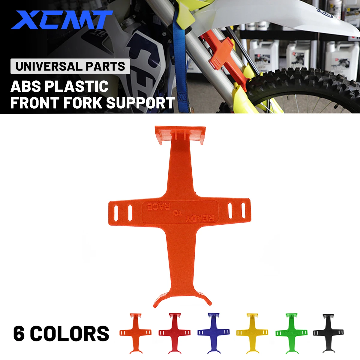 Motorcycle ABS Plastic Fork Support Brace For KTM SX SX-F XC XC-F EXC ...