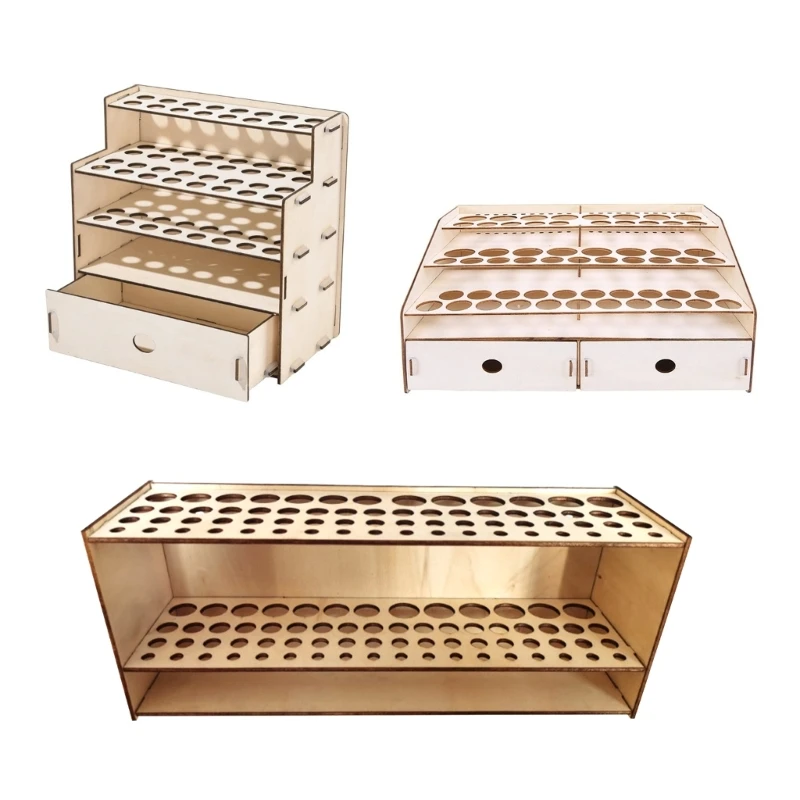 Multipurpose-Tool-Wood-Pigment-Inks-Bottle-Rack-Paints-Tool-Storage ...