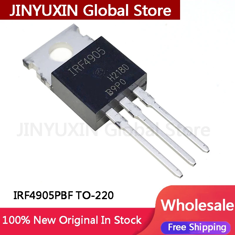 10-100Pcs-IRF4905PBF-TO220-IRF4905-TO-220-IRF4905P-Power-MOSFET-new ...