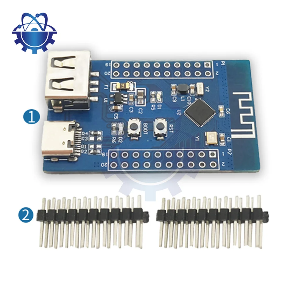 Bluetooth-5-3RF2-4G-Microcontroller-Low-power-Bluetooth-Dual-USB-RISC-V ...