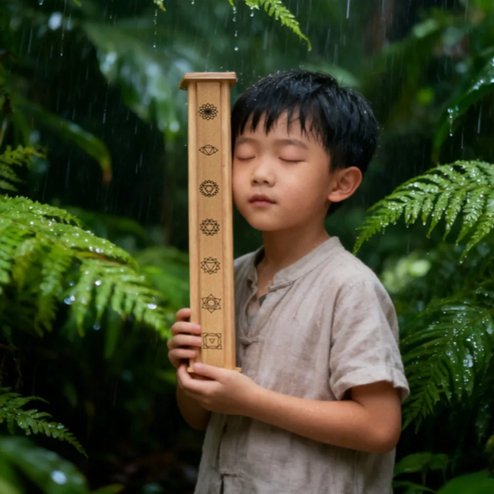 Rain Stick Relaxation Instrument Professional Sound Therapy Indonesian ...