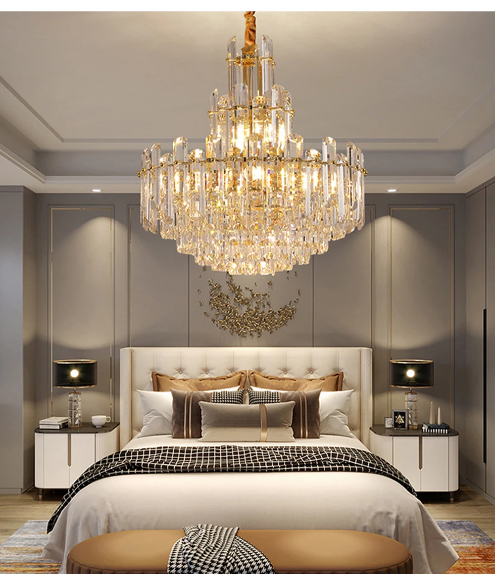 Hermez LED Luxury Ceiling Chandeliers – NYRALONDON
