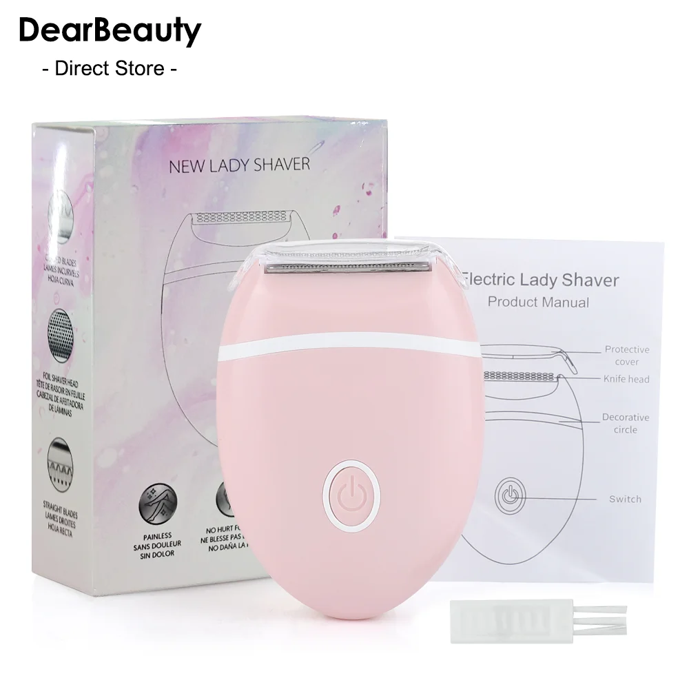 Electric Hair Removal Epilator For Women Hair Trimmer Shaver Bikini ...