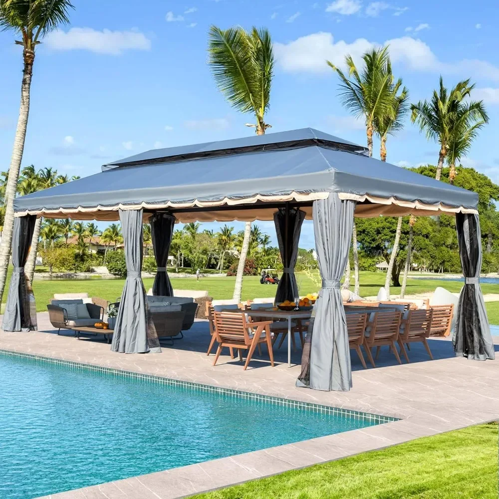 10x20-Outdoor-Canopy-Gazebo-Double-Roof-Patio-Gazebo-Steel-Frame-with ...