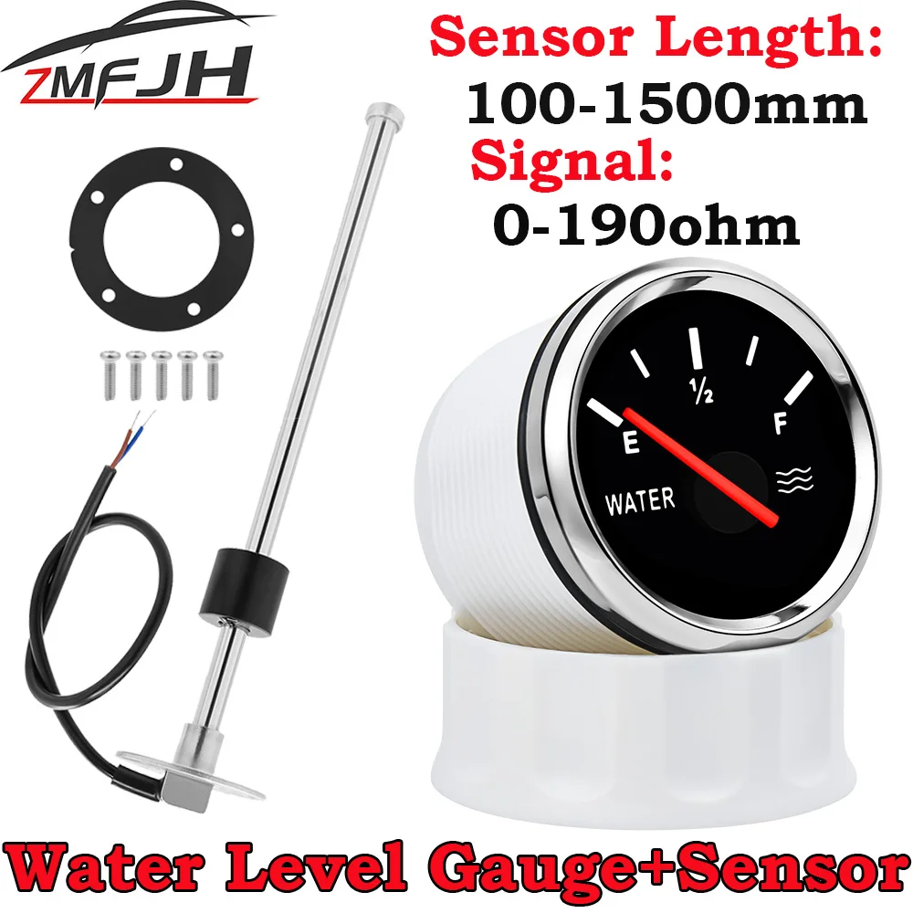 52MM-Water-Level-Gauge-with-Water-Level-Sensor-100MM-125MM-150MM-200MM ...