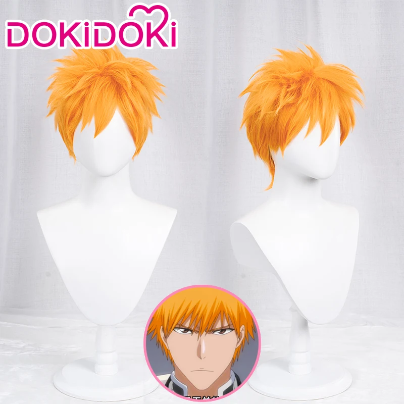 IN-STOCK-Ichigo-Kurosaki-Wig-Anime-Bleach-Cosplay-Wig-DokiDoki-Men ...
