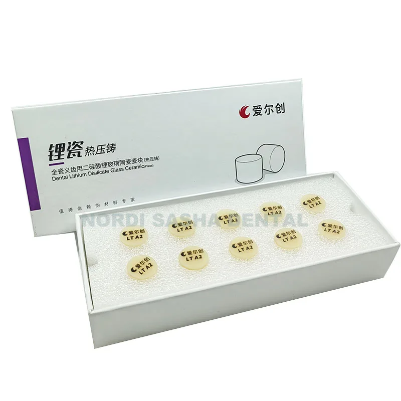 10Pcs-Box-Upcera-Dental-Lab-Glass-Ceramic-Press-Ingots-Lithium ...