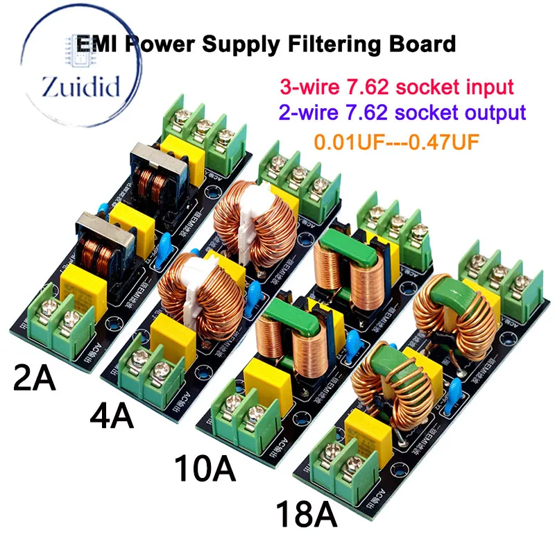 AC-220V-110V-2A-4A-10A-18A-EMI-Power-Filter-Module-18A-Anti ...