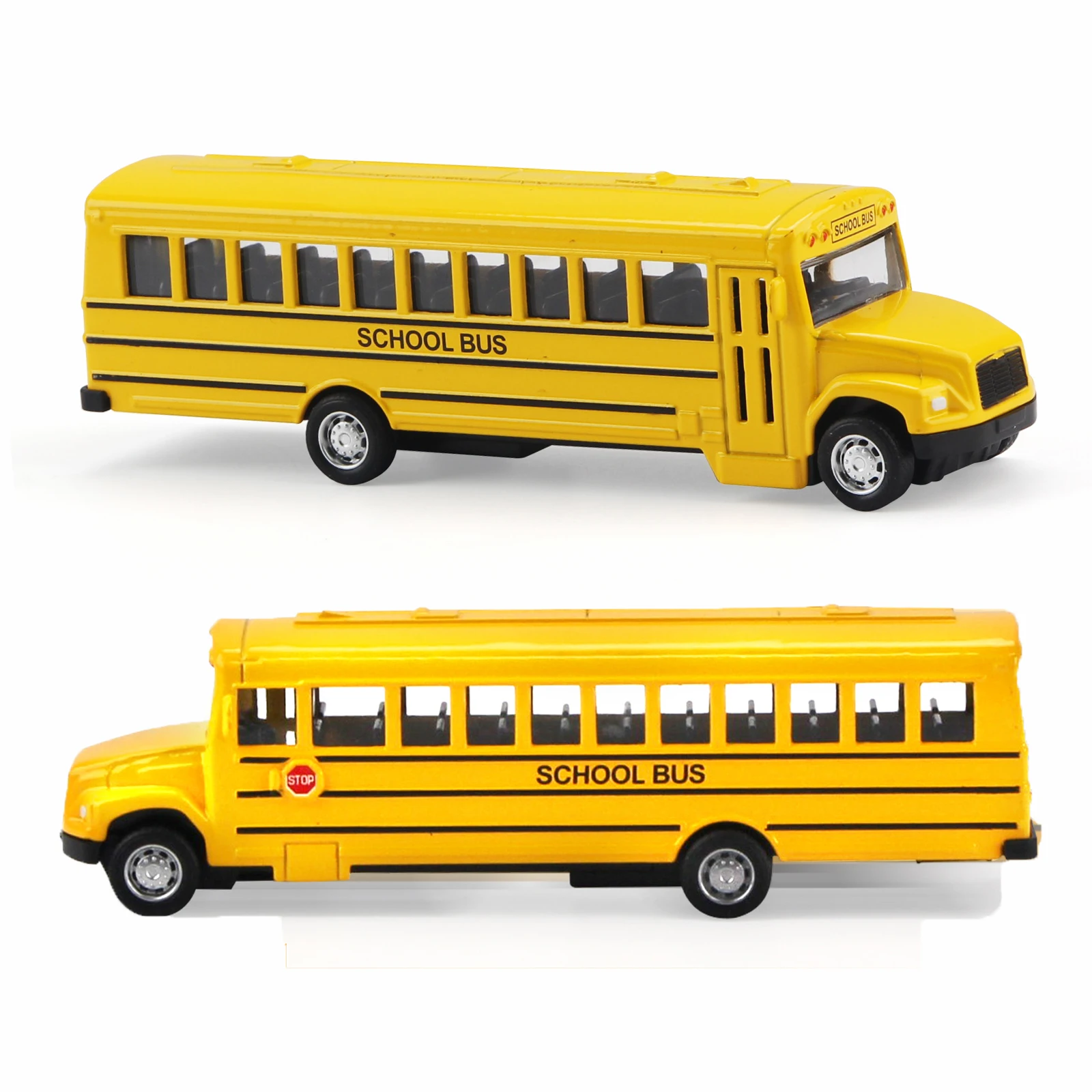 Simulation-Alloy-School-Bus-Inertia-Toys-Car-Model-Pull-Back-Car ...