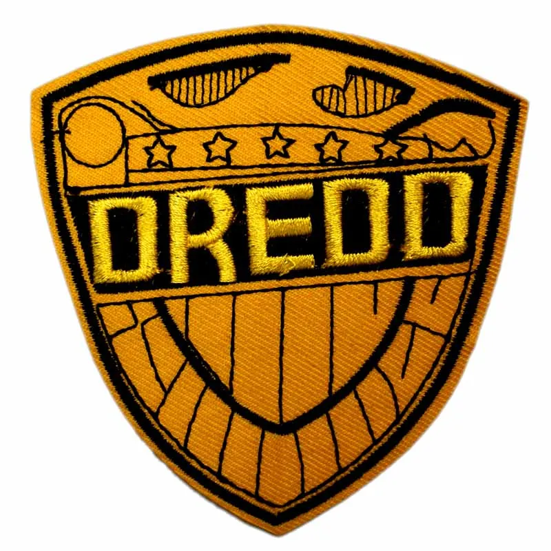 Judge Dredd "judge Dredd's Shield '' Tv Movie Film Retro Sew Applique Iron On Patch Patch ...
