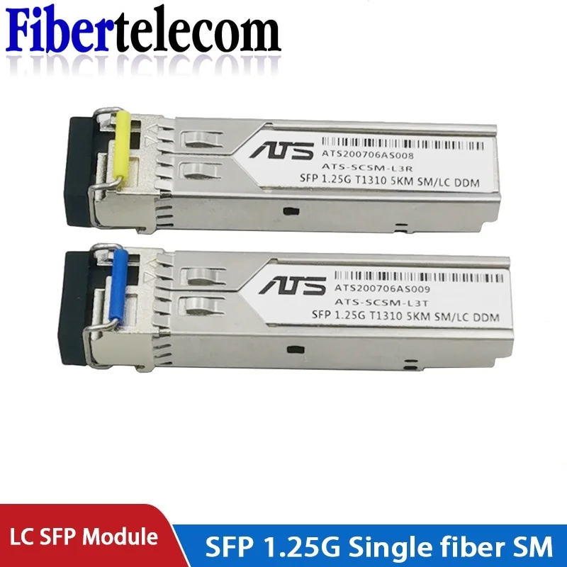1.25G 5KM 20KM LC Simplex Connector SFP Module Single Mode Single Fiber ...