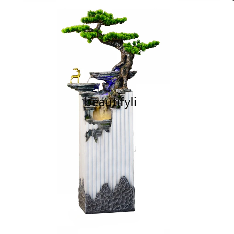 Chinese-Style-Water-Purifier-View-Hallway-Rockery-Fish-Farming ...