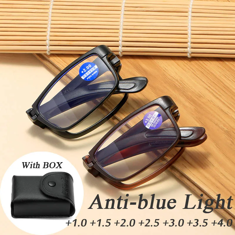 BLue-Light-Blocking-Design-Reading-Glasses-Men-Women-Folding-Spectacles ...