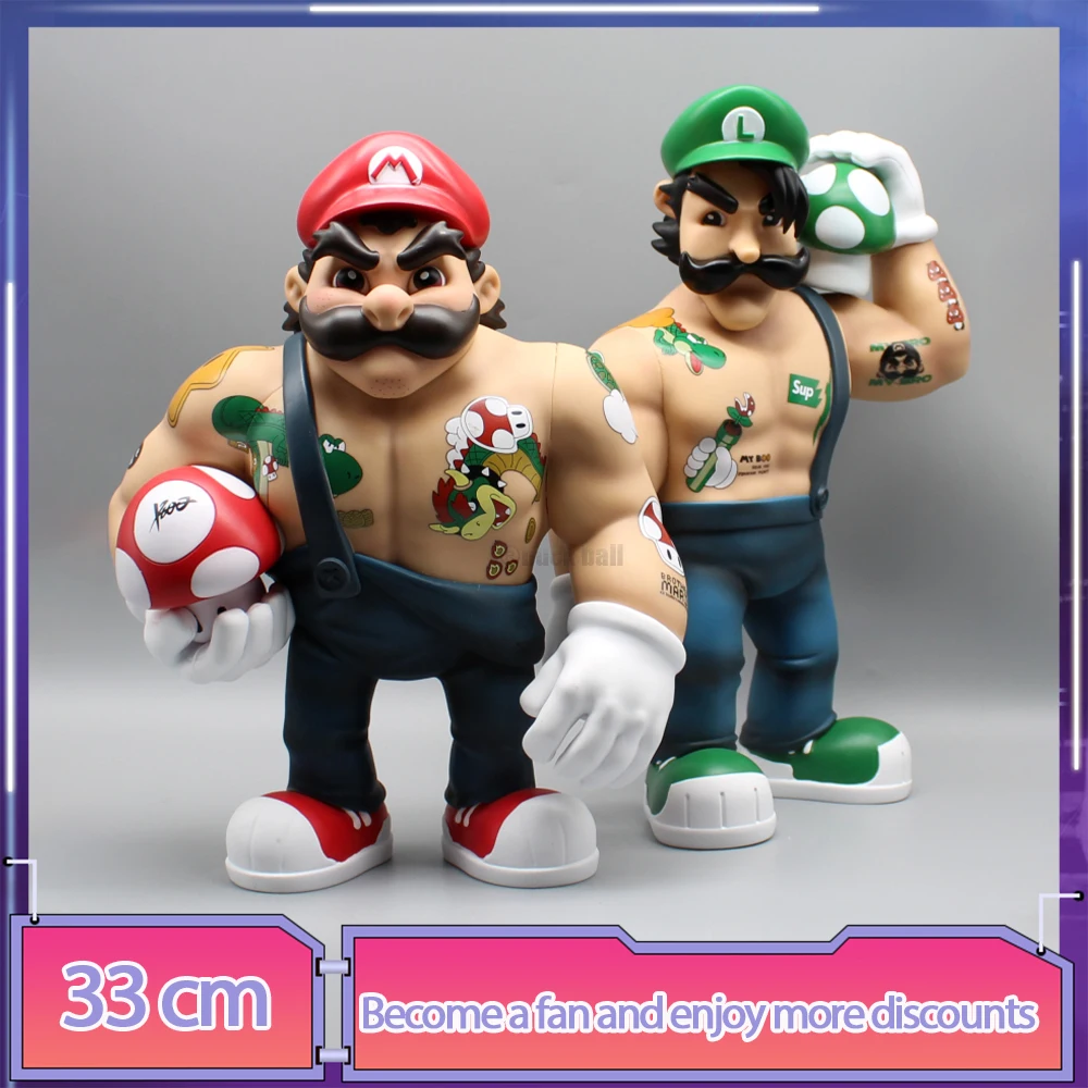 Figura-de-Anime-de-Super-Mario-figura-de-Luigi-Mario-Brother-Super ...