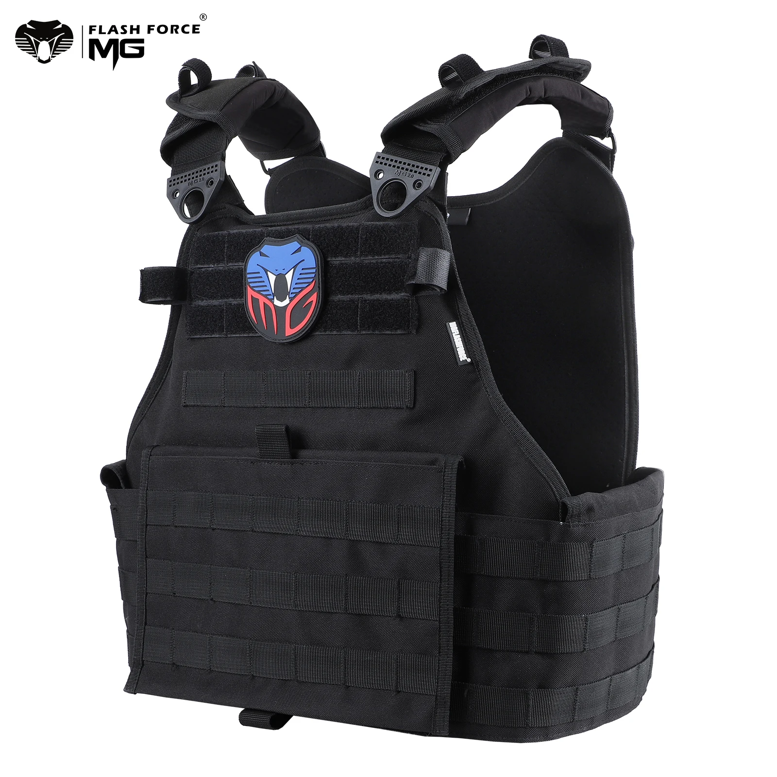 MGFLASHFORCE-Tactical-Vest-for-Men-Military-Molle-Lightweight-Plate ...