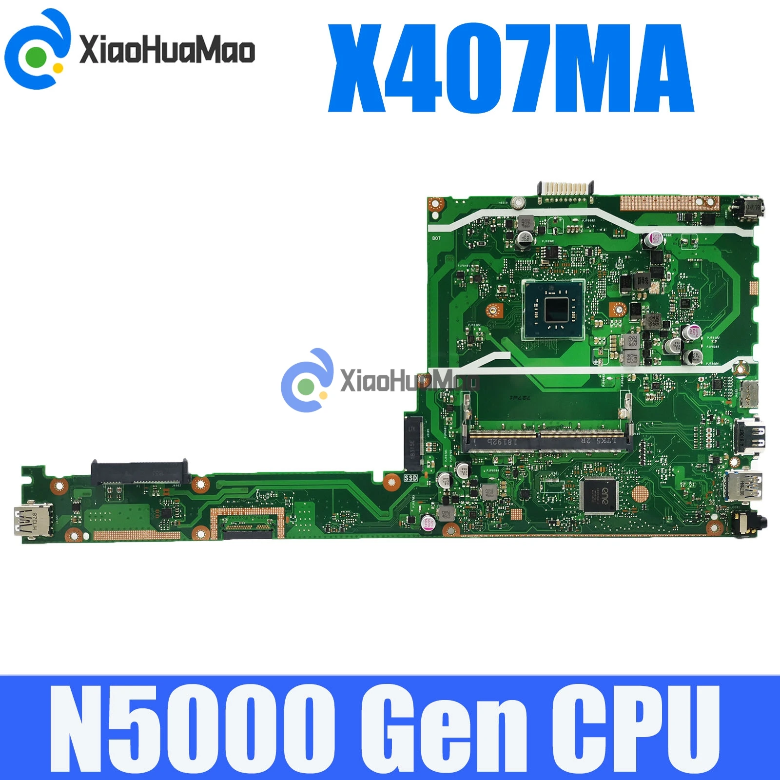 X407MA-With-N5000-CPU-Notebook-Mainboard-For-ASUS-VivoBook-X407MA-X407M ...