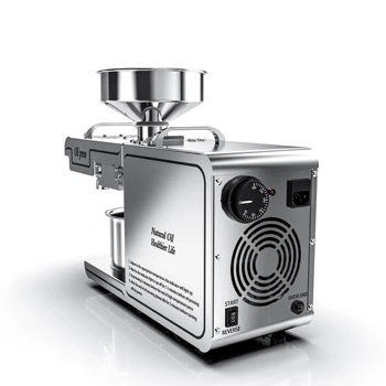 220V/110V Heat Cold Home Oil Press Machine For Pressing Olive Oil ...