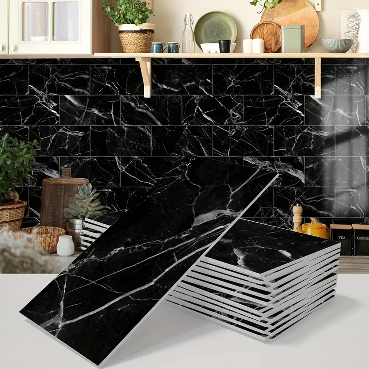 Premium-Marble-Effect-Vinyl-Wallpaper-Waterproof-Matte-Peel-and-Stick ...