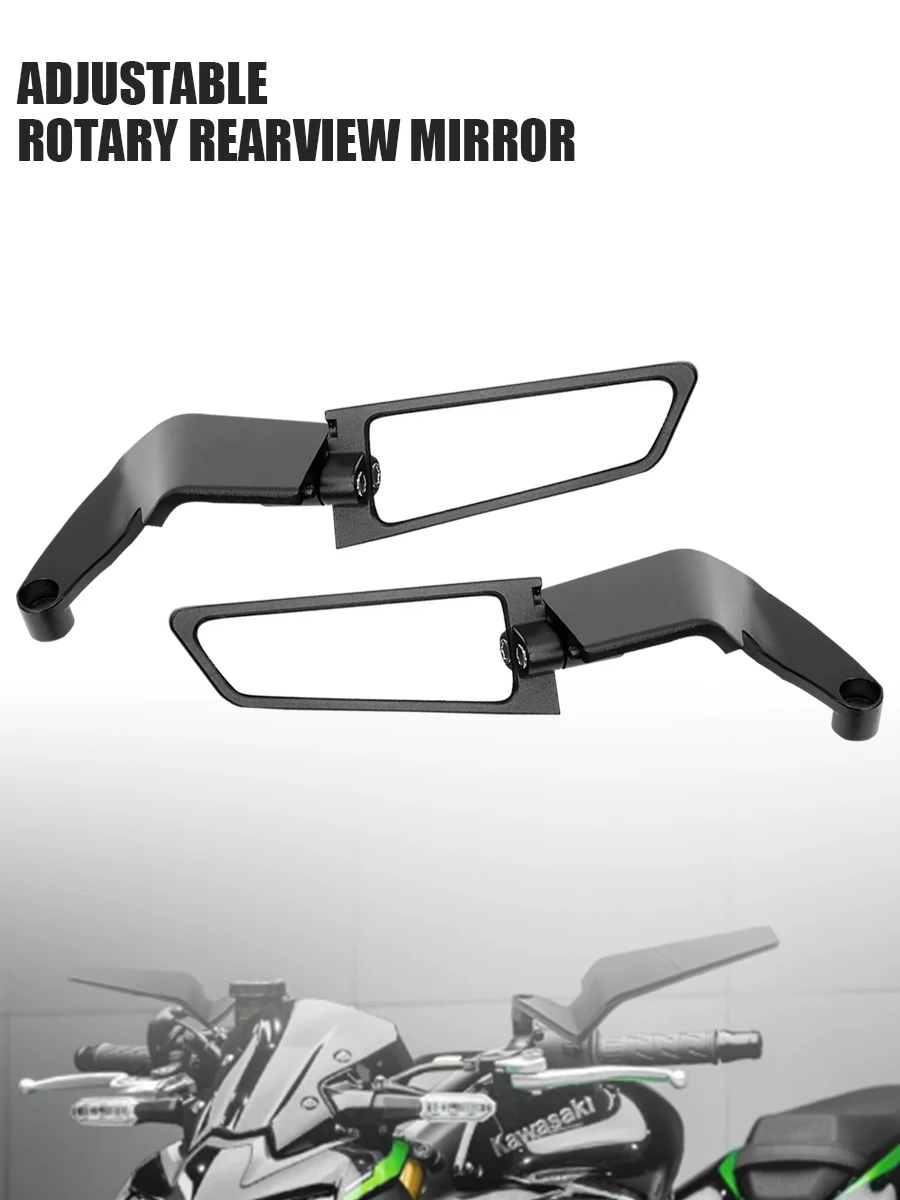 For-Kawasaki-Z900-Z650-2021-2022-2023-Motorcycle-Mirrors-Stealth ...