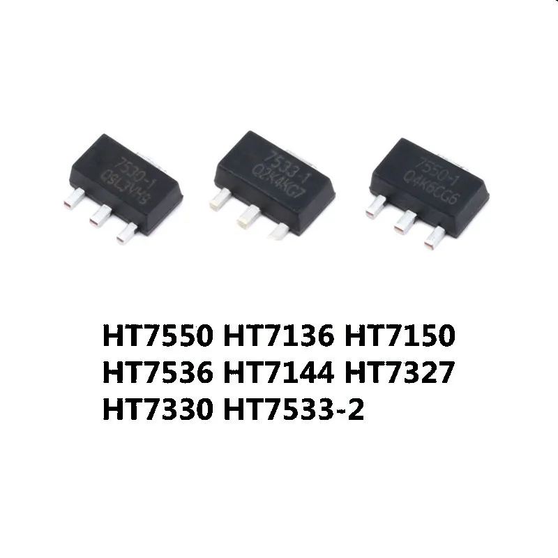 20PCS-HT7550-HT7550A-1-SOT-89-HT7136-HT7136-1-HT7150-HT7150-1-HT7536 ...