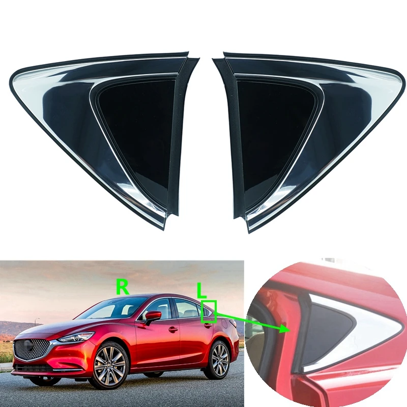 Car Accessories Rear Triangle Window Trim For Mazda 6 Atenza 2014~2020 ...